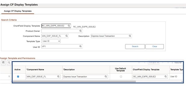 Leverage ChartField template and Accounting Tag functionality to ...