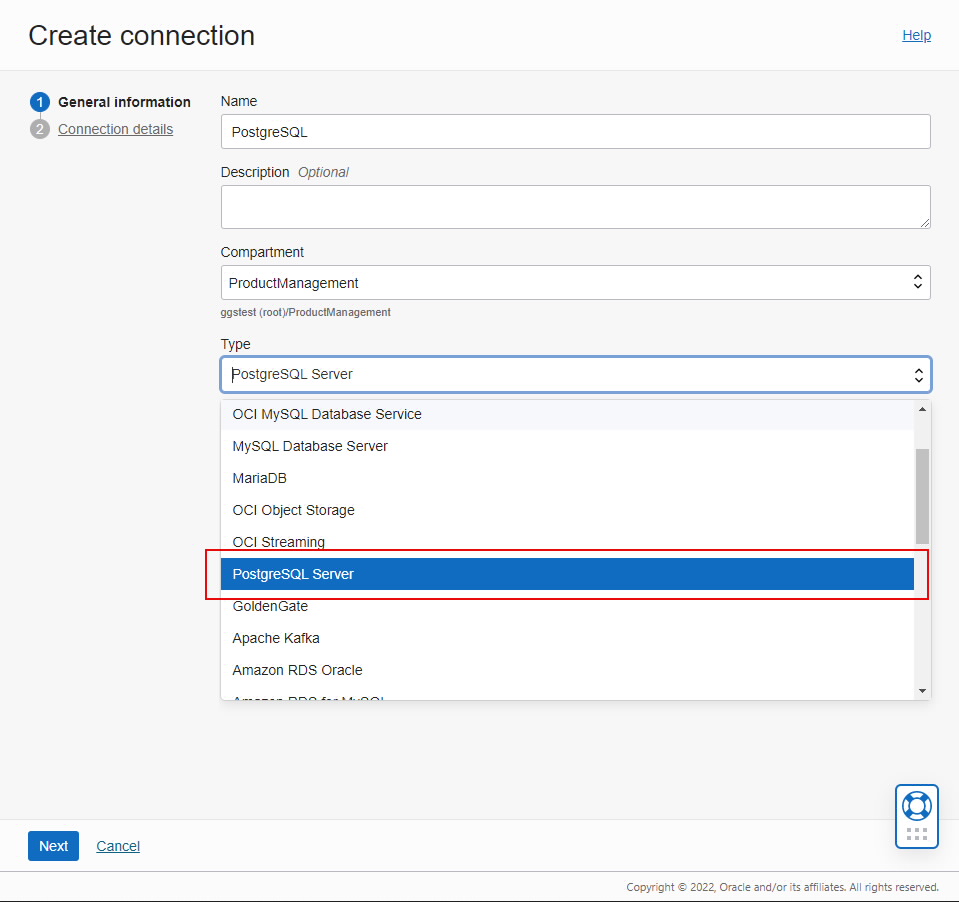 Using Oracle Cloud Infrastructure Oci Goldengate With Postgresql Databases