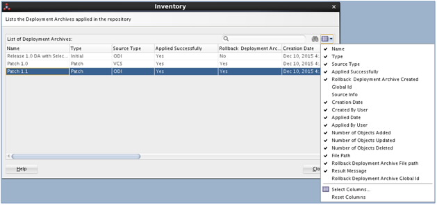 Oracle Data Integrator 12.2.1 - Release Management with Deployment Archives