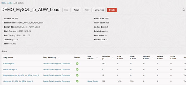 Easily Migrate Tables to Autonomous Database using ODI Web Edition