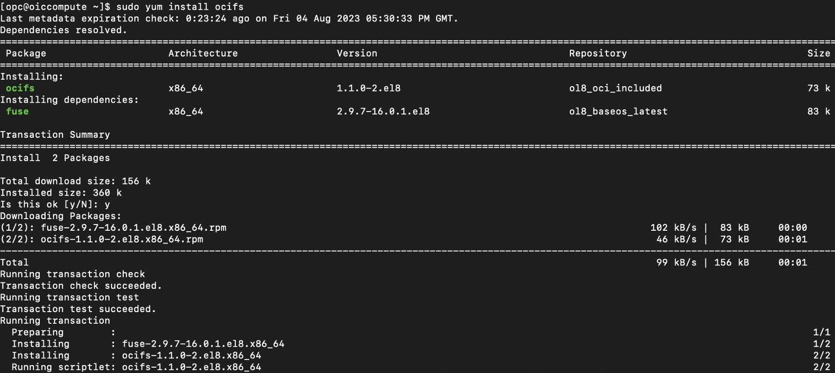 Access Oci Goldengate Deployment Backup As Regular Filesystem Using