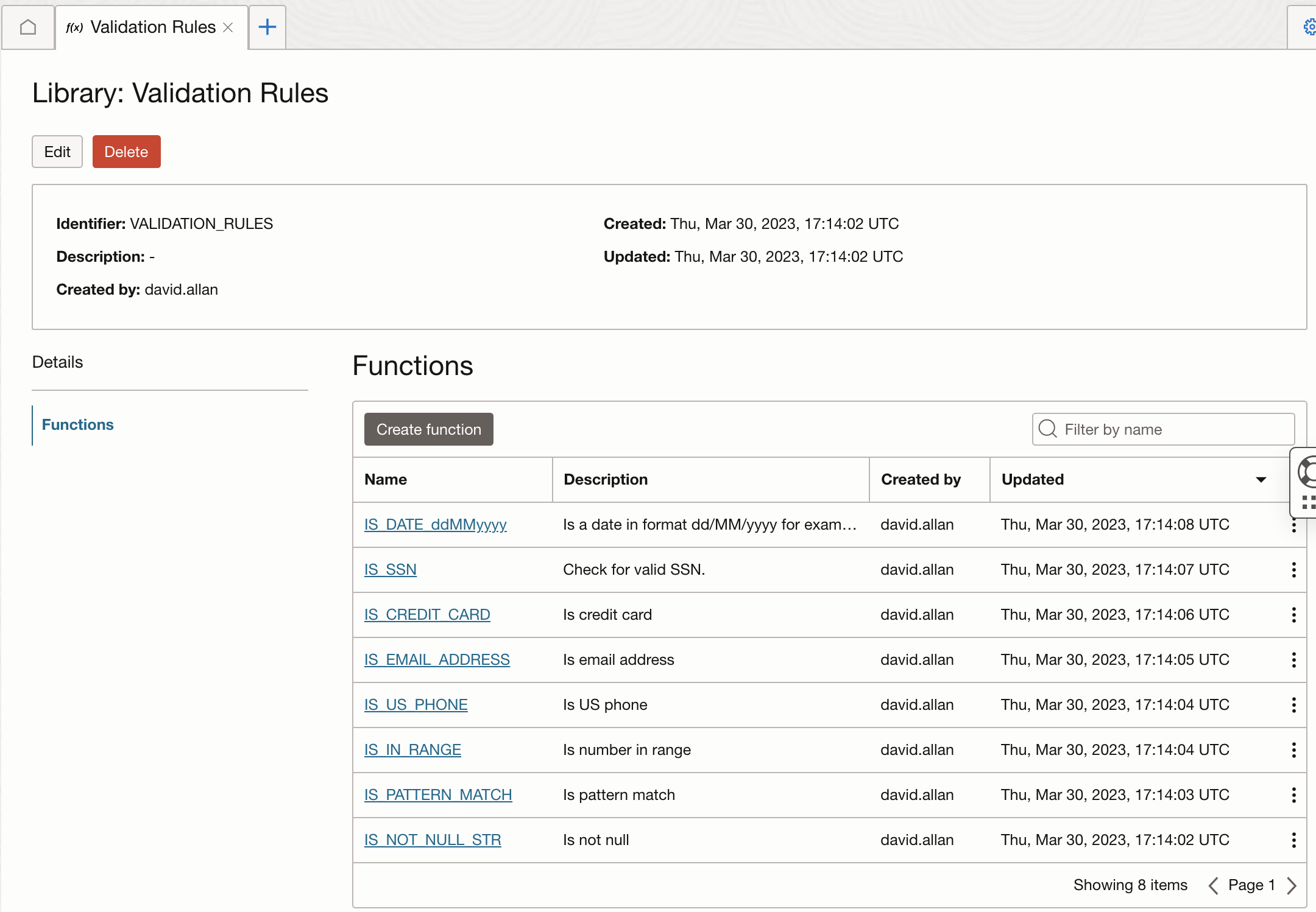 Oci Rest Task Collection For Oci Data Integration