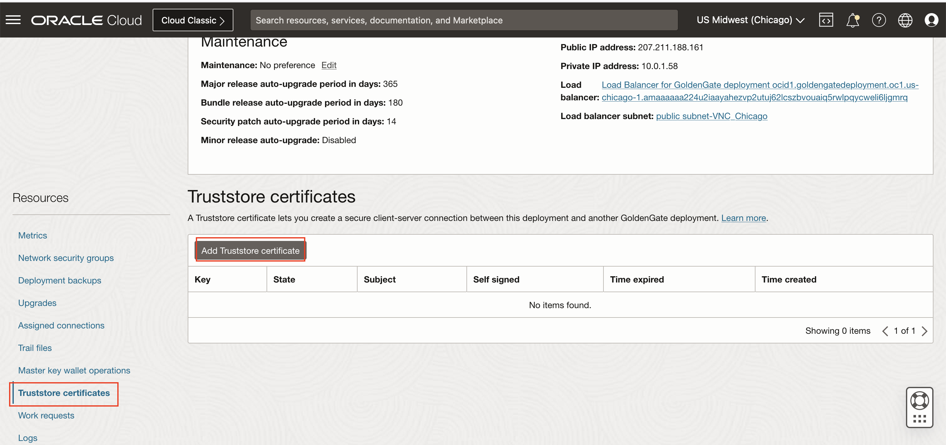 Connecting To Oci Goldengate Data Streams Api Endpoints
