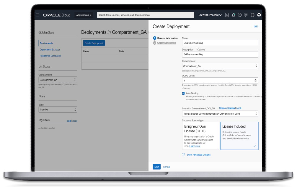 OCI GoldenGate is first of any major cloud provider to deliver operational and analytic ...