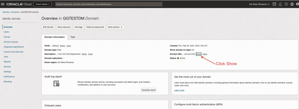 Setup Oci Goldengate With Microsoft Entra Id For Seamless Integration With Oracle Database Azure