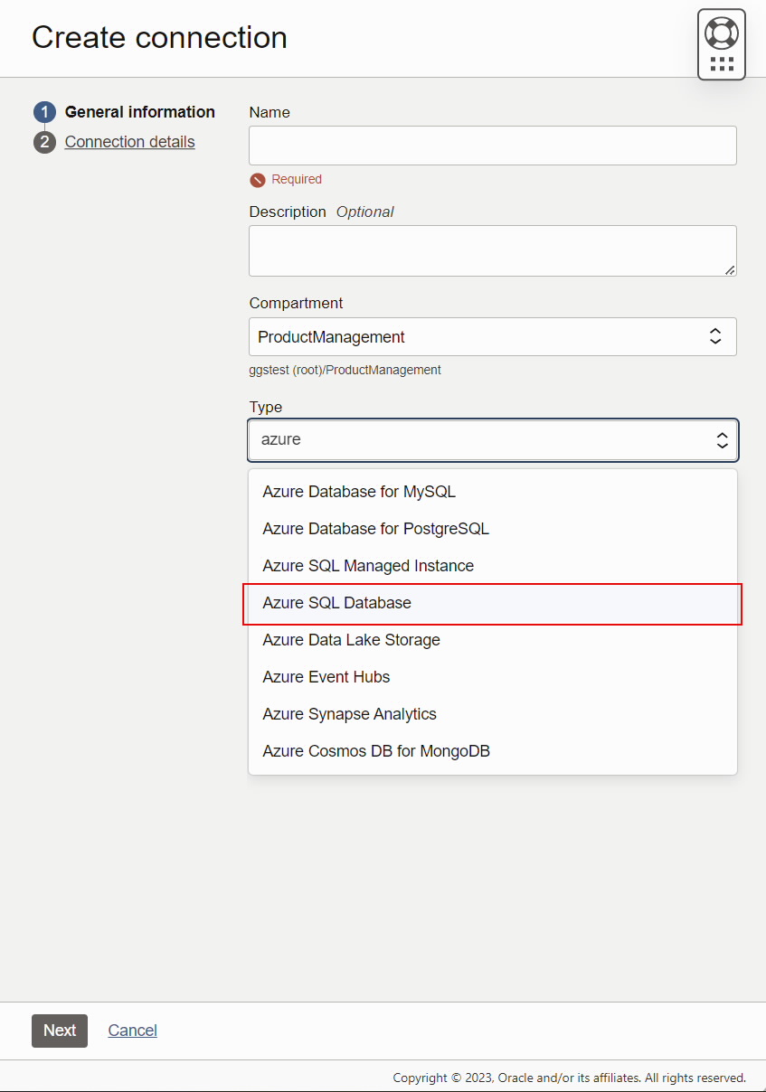 Using Oracle Cloud Infrastructure (OCI) GoldenGate with Azure SQL and Microsoft SQL Server Databases