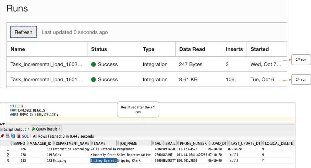 Incremental Loads In Oracle Cloud Infrastructure Oci Data Integration
