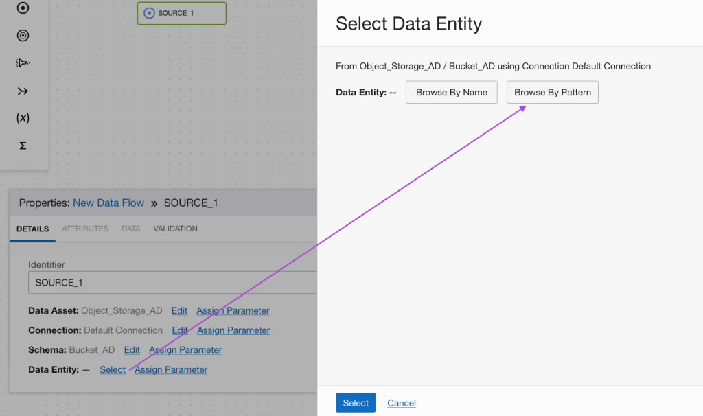 File Patterns In Oracle Cloud Infrastructure Oci Data Integration