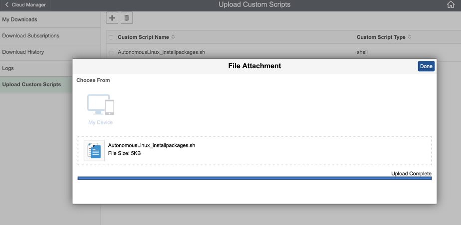 5 steps to provision PeopleSoft Instances using Oracle Autonomous Linux ...