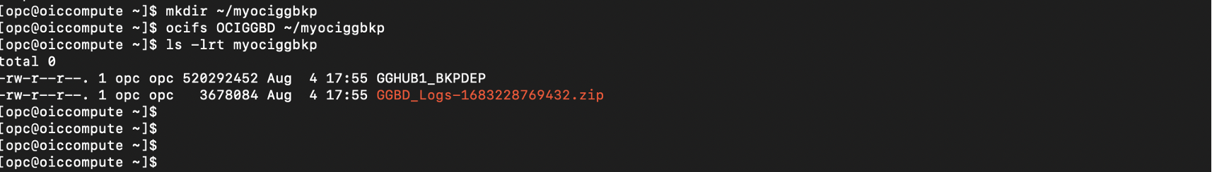 Access Oci Goldengate Deployment Backup As Regular Filesystem Using
