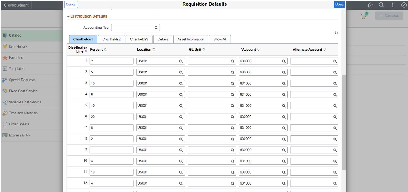 How to Leverage Accounting Tag for eProcurement Fluid Requisition ...